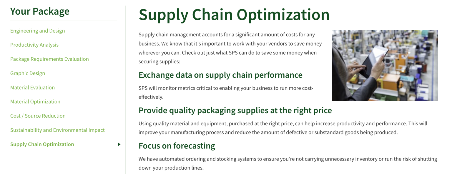 Your Packaging Partner: How SPS70 Streamlines Your Business
